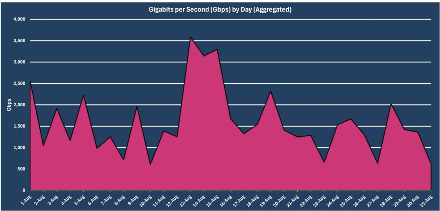 Infrastructure Trends and Traffic Insights – August 2024